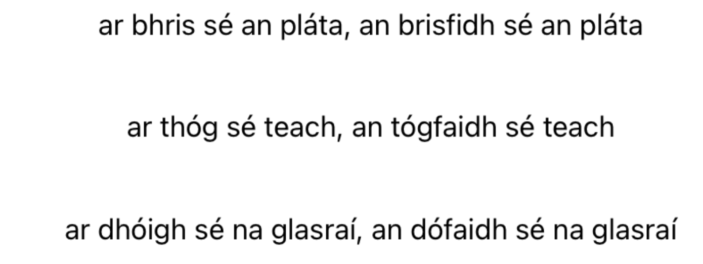 Gaeilge
